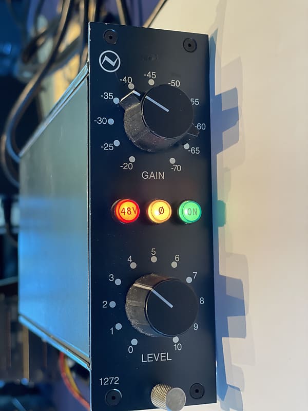 VINTAGE 1 RARE NEVE 1272 MIC PRE | Reverb VINTAGE 1 RARE NEVE 1272 MIC PRE | Reverb