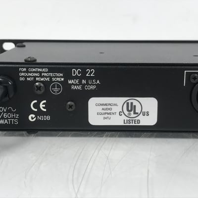 Rane DC-22 Dynamic Controller Signal Processor Compressor DJ | Reverb