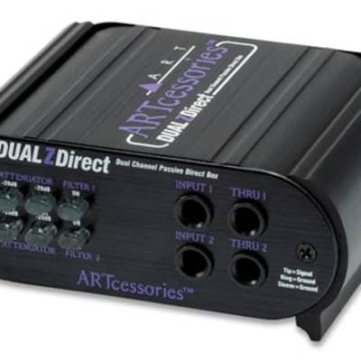 ART DualZDirect Dual Professional Passive Direct Box | Reverb