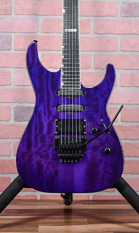 ESP ESP The Mirage Custom 1988 - Transparent Purple Japan | Reverb