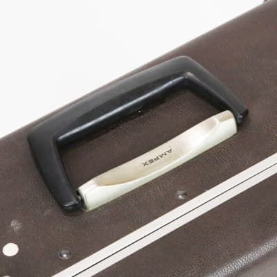 1964 Ampex Model 602 Burgundy Leatherette Portable Analog | Reverb