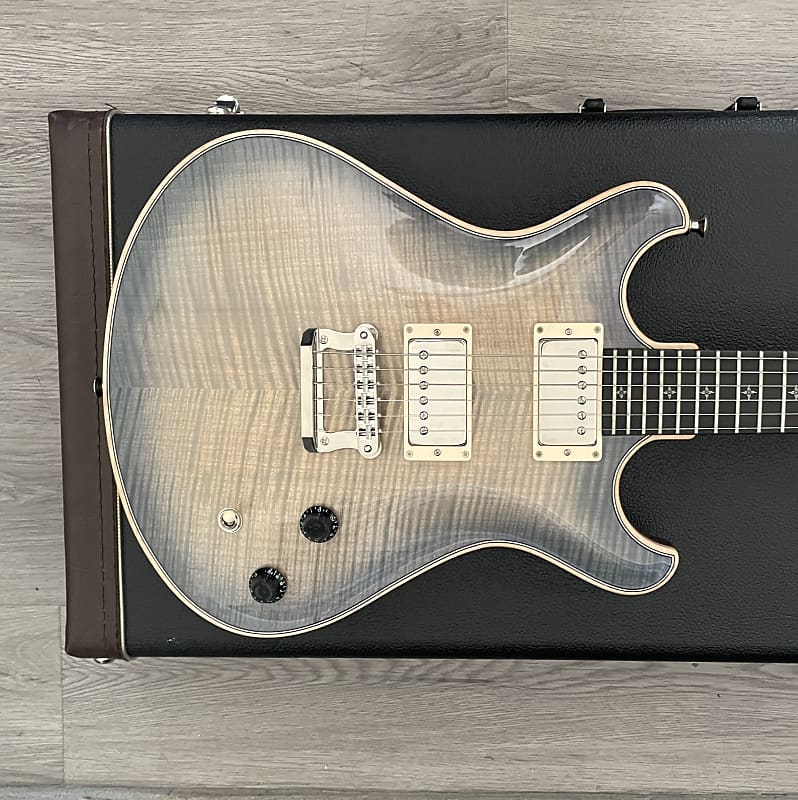 Knaggs Keya 2023 - Light Blue Burst Flame Top Electric Guitar | Reverb