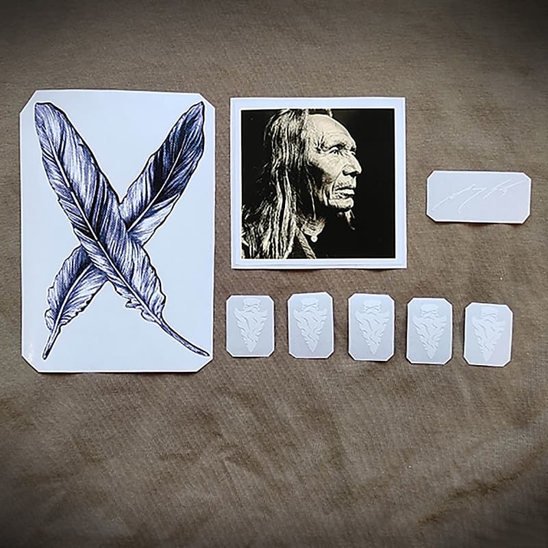 Desert Eagle guitar stickers Signature Series ESP LTD GL | Reverb