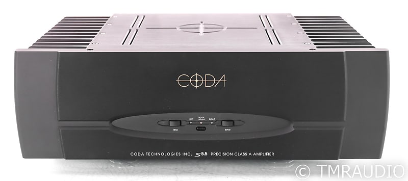 Coda S5.5 Stereo Power Amplifier; S-5.5 (SOLD) | Reverb