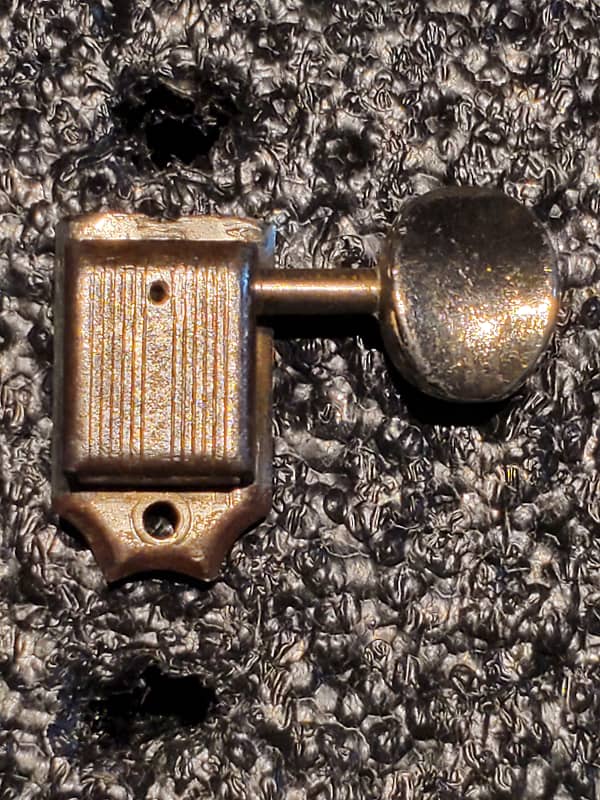 (#T214) Fender Kluson Deluxe Single Line Tuner 1953-56 | Reverb