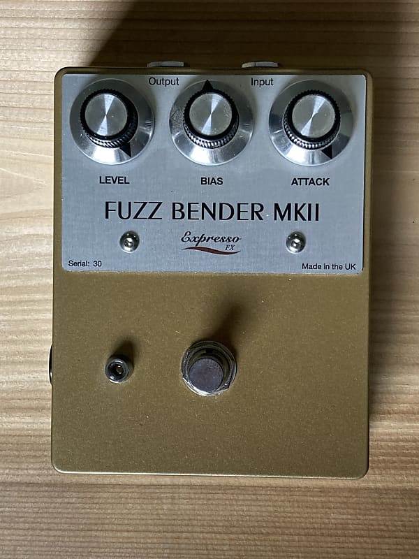 Expresso FX Fuzz Bender MKII 2000's - Gold | Reverb