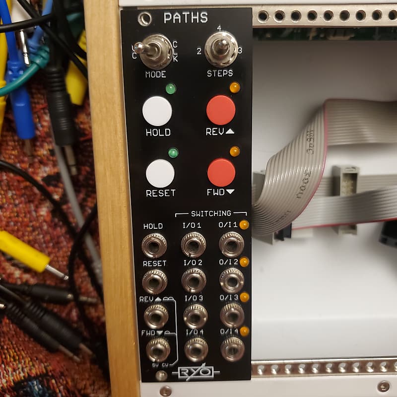 RYO Paths All Analog 8hp Eurorack Sequential Switch Module | Reverb