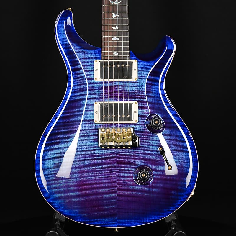 PRS Wood Library Custom 24 Fatback 10 Top Stained Flame Maple | Reverb