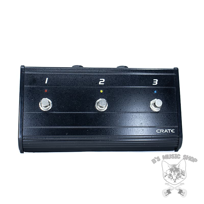 Used Crate 3 Button Footswitch | Reverb