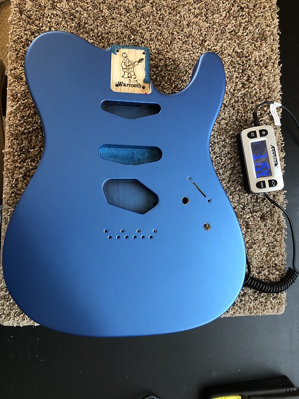Warmoth Telecaster Satin Lake Placid Blue | Reverb
