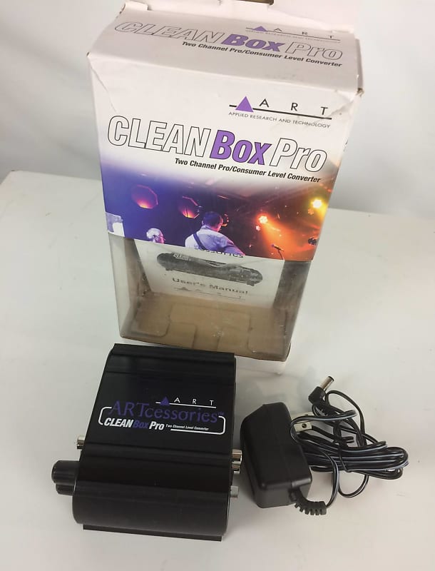 ART CleanBox Pro Bi-Directional Level Matching Stereo | Reverb