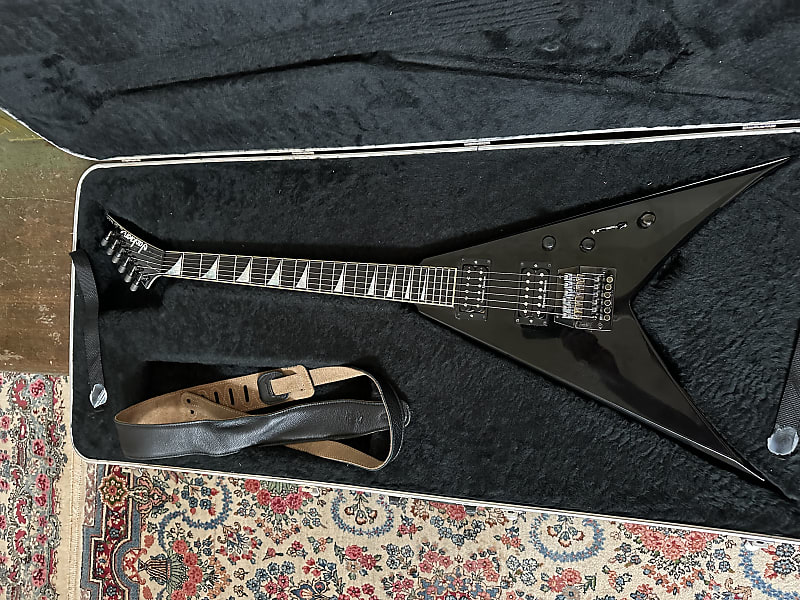 Dave Mustaine signature model Jackson KV1 1998 - Black | Reverb