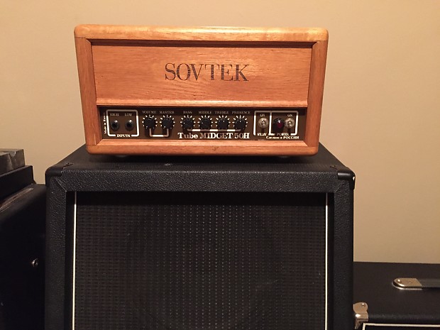 Super RARE Sovtek Midget 50 / Mig50H Wood Head | Reverb