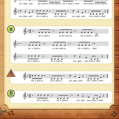Read & Sing Folksongs - Sing Melody and Harmony for Classroom | Reverb