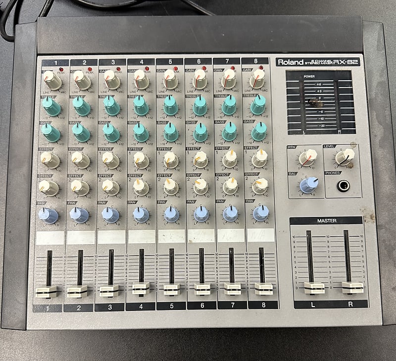 Roland RX-82 Mid 90s Mixer | Reverb