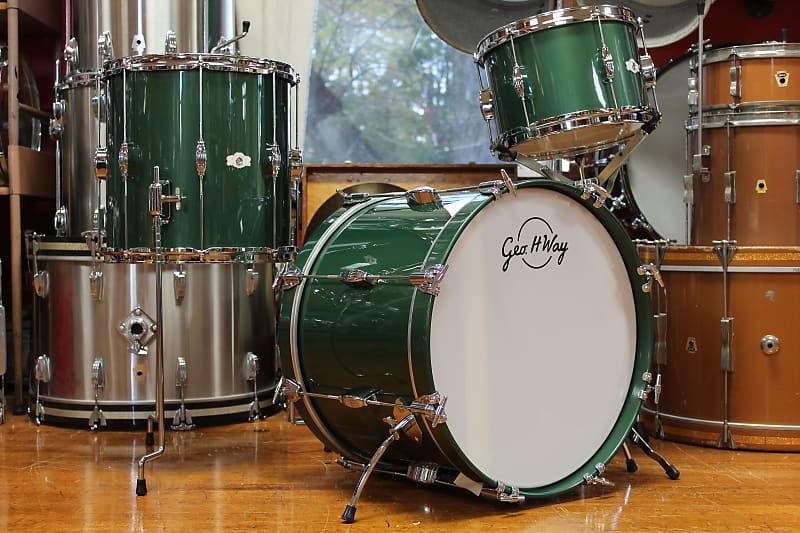 George Way Tuxedo Studio Model Drum Kit 12/14/20 - Kaddy | Reverb