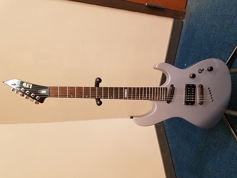 ESP LTD mv100 Silver | Reverb