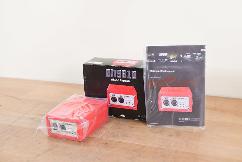 Klark-Teknik DN9610 Dual Port AES50 Repeater (church owned) | Reverb