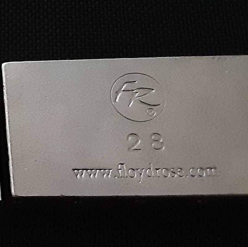 Genuine Floyd Rose 1000 Tremolo Heavy Sustain Block 28MM | Reverb