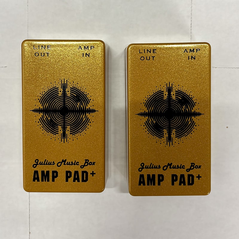 x2 Julius Music Box Amp Pad+ (REACTIVE Load Box Attenuator | Reverb