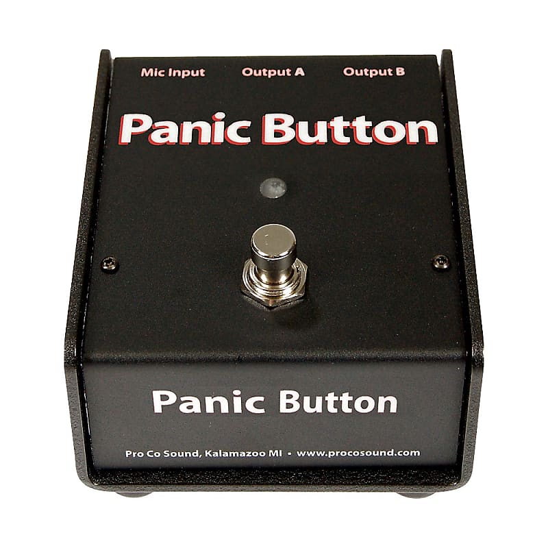 ProCo Panic Button Mic A/B Box Regular | Reverb