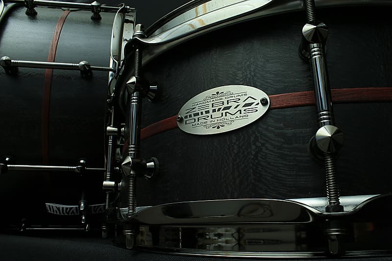 Zebra Drums "Black Plane" 14x7" Snare Drum | Reverb