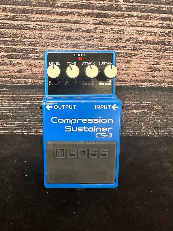 Boss Compression Sustainer CS-3 Compressor Guitar Effects | Reverb