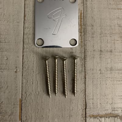 1974 Fender Stratocaster Neck Plate 3-Bolt Telecaster | Reverb