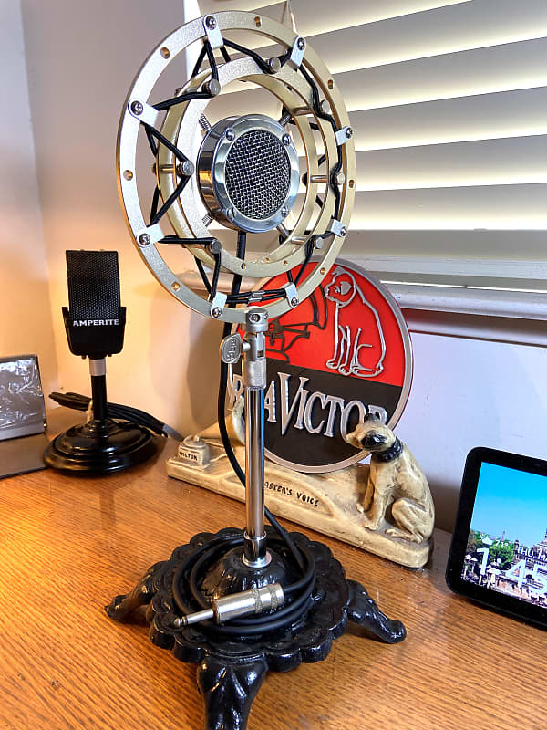 Vintage 1940's Style Astatic D104 Ring Spring Microphone - | Reverb