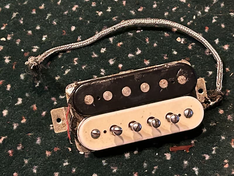 *Vintage*1975 Maxon MIJ Humbucker U-4000 PAF Zebra | Reverb Australia