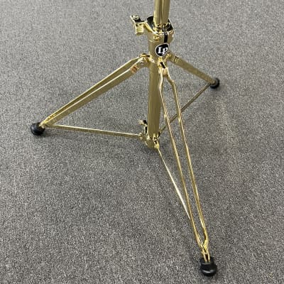 LP Bentley's Exclusive Tall Gold Snare Stand | Reverb