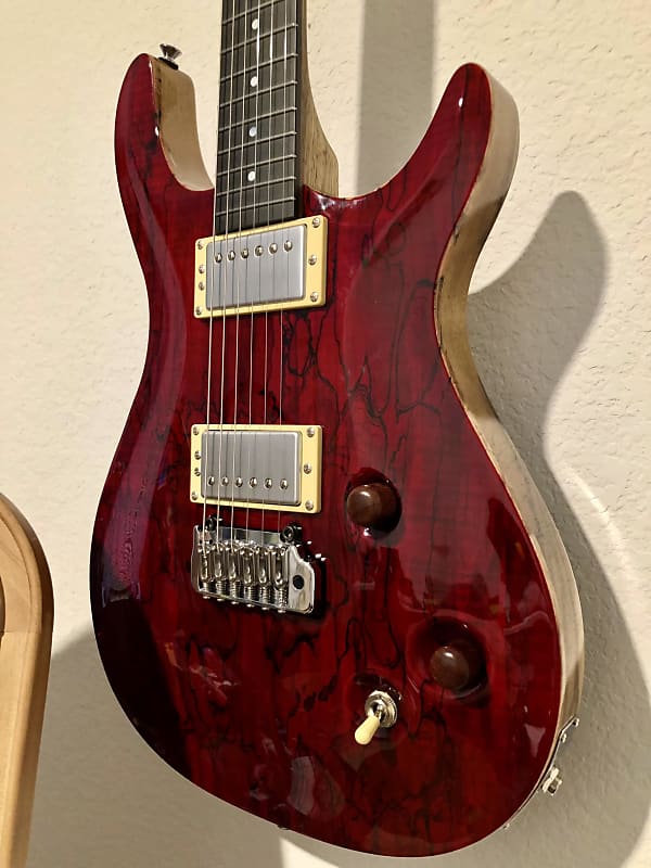 Kiesel CT6 2023 - Deep Wine Red spalted maple top | Reverb