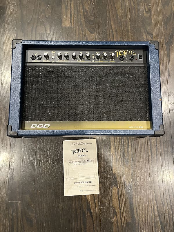 1997 DOD Ice IT w/ECHO Amplifier Reverb/Chorus 2x8” Amp Made | Reverb