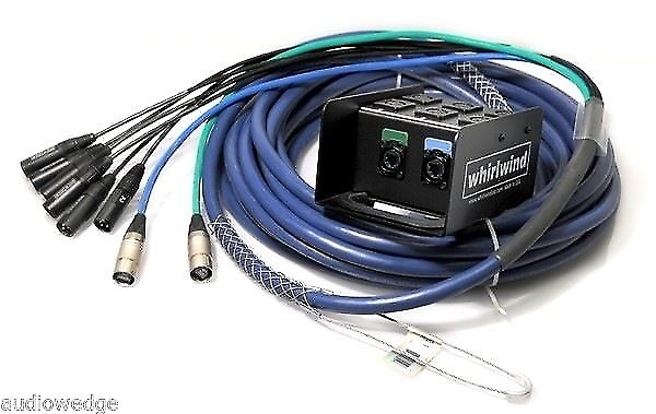Whirlwind Medusa Data Audio Snake 6 Xlr Inputs, 2 Cat5 E | Reverb