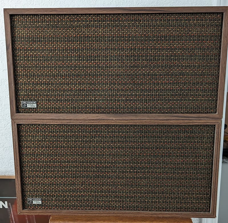 Meet the Fishers : ) - Pair of Vintage Fisher XP-55B Speakers | Reverb