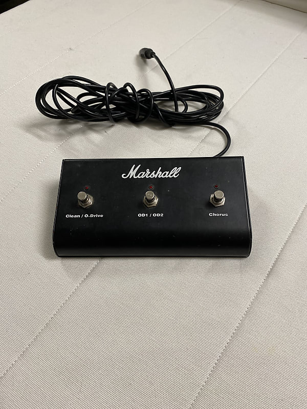Marshall PED803 3-Button Footswitch with LEDs | Reverb