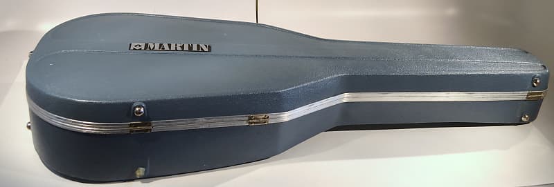 Vintage 1970s Martin Blue Hardshell Guitar Case | Reverb