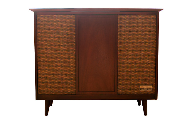 Zenith Retro Mid Century Repurposed Console Stereo Bluetooth | Reverb