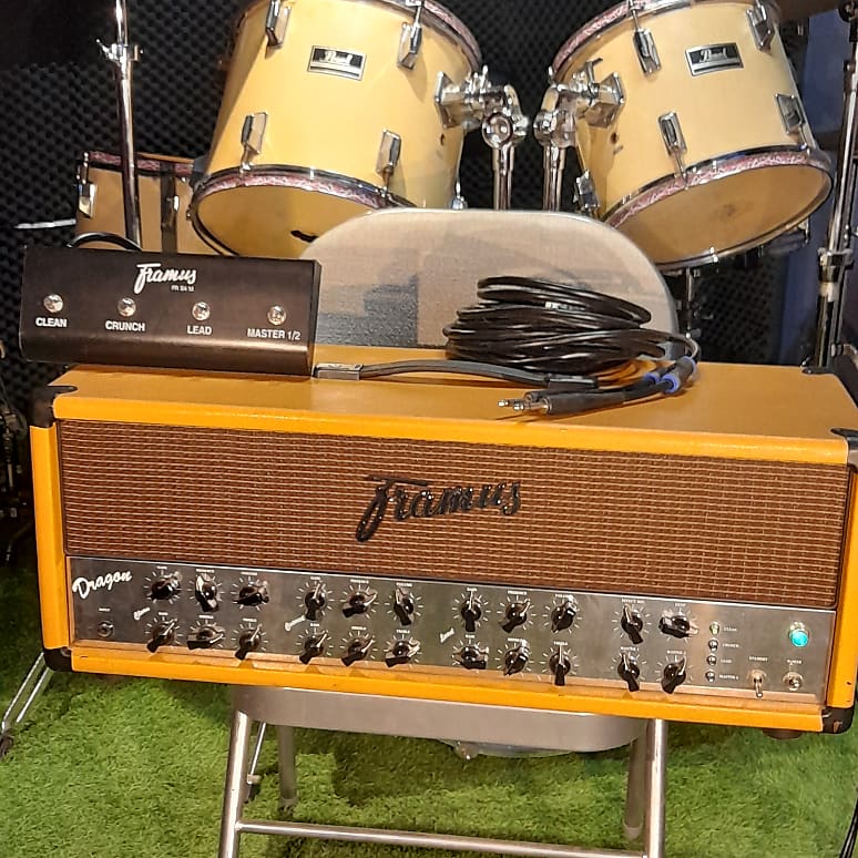 Framus Dragon 1990 Jaune/orange | Reverb