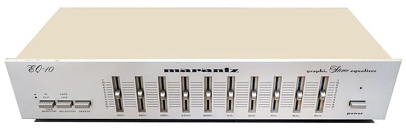 Vintage Marantz EQ-10 Stereo Graphic Equalizer | Reverb