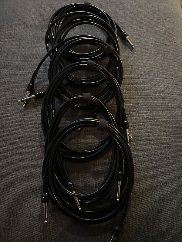 6- George L's Pre Made .225 10’ Instrument Cable Straight To | Reverb