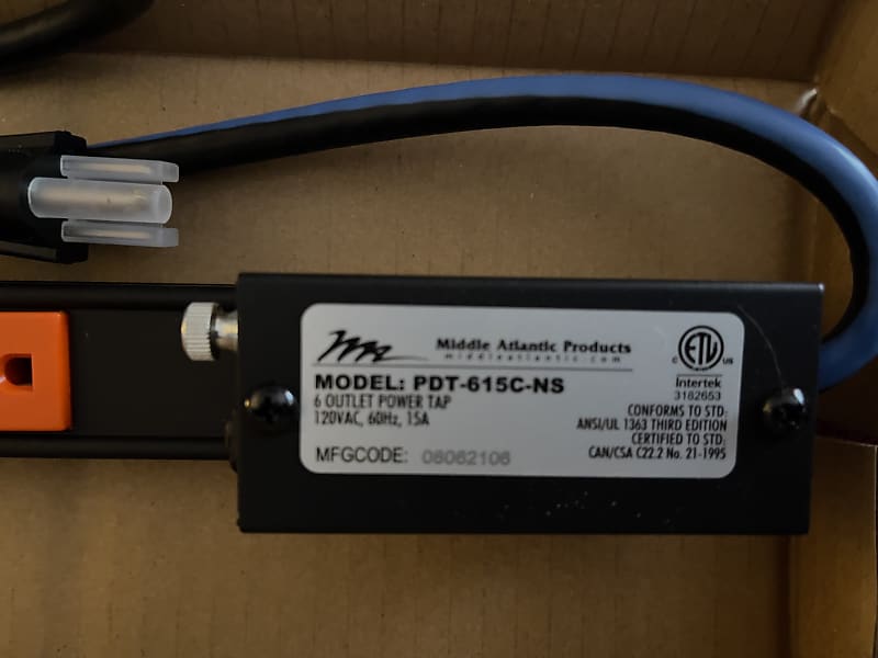 Middle Atlantic PDT-615C-NS 2022 Black | Reverb