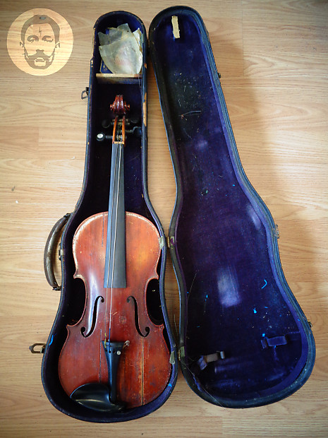 Vintage Violin 1800's-1900's w/ case | Reverb