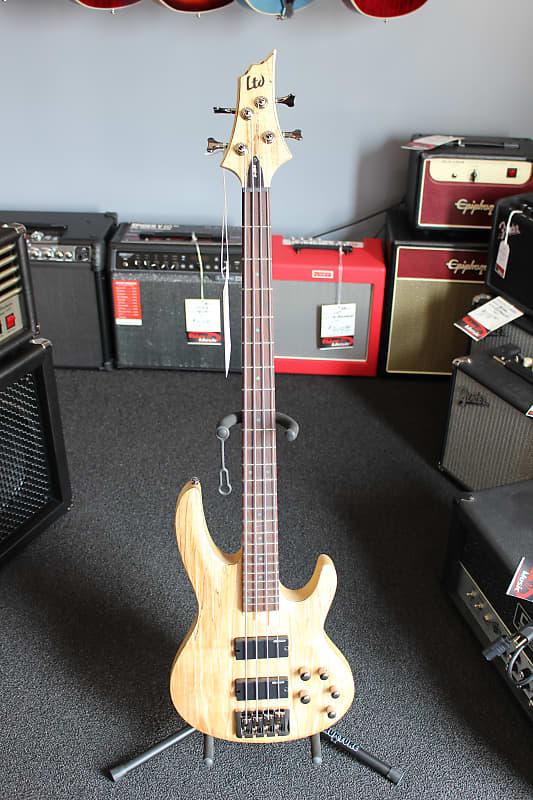ESP LTD B-204 Spalted Maple | Reverb