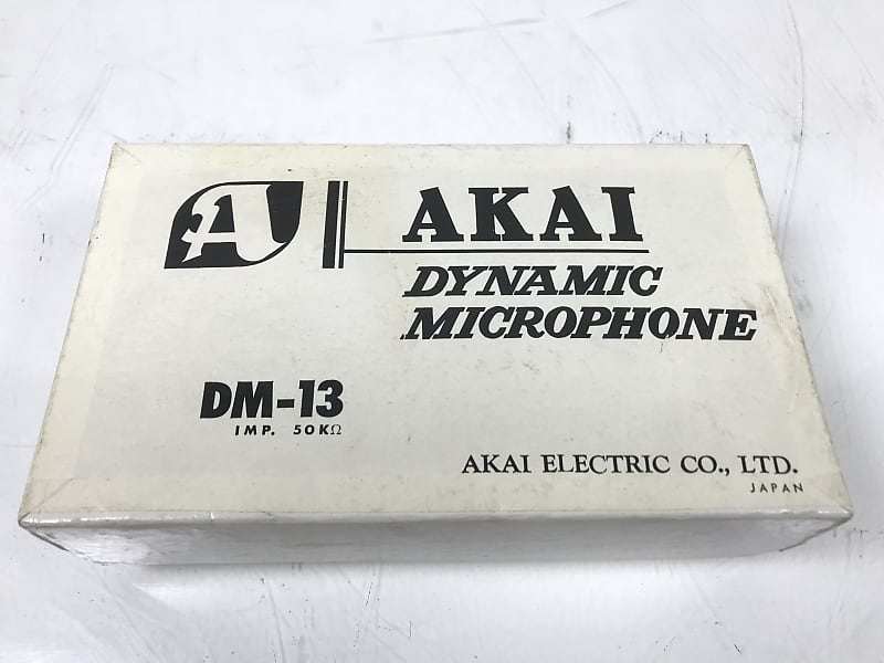 Akai DM-13 Dynamic Microphone | Reverb