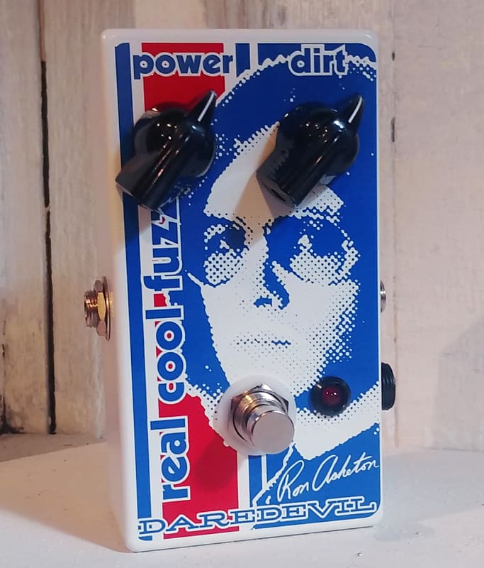 Daredevil Real Cool Fuzz - Ron Asheton Limited - Red, White, | Reverb