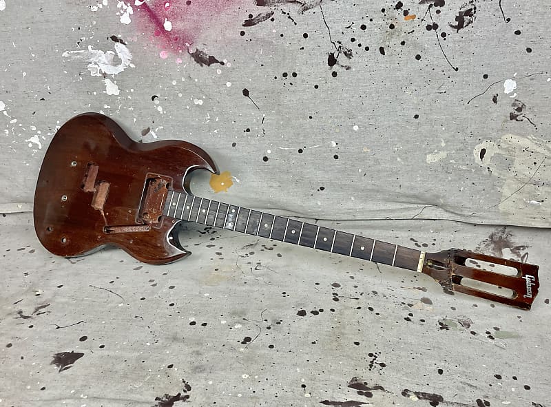 1970's Gibson EB-0 Bass Guitar Body-Neck Project for | Reverb