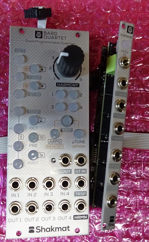 Shakmat Modular Bard Quartet Eurorack Quad Quantizer with | Reverb