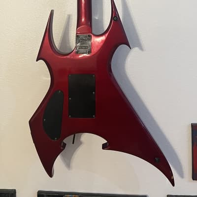 B.C. Rich Beast Platinum Pro Series OHSC - Metallic Red | Reverb