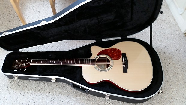 Zager ZAD50CE-OM 2015 Like New w. Hard Shell Case | Reverb